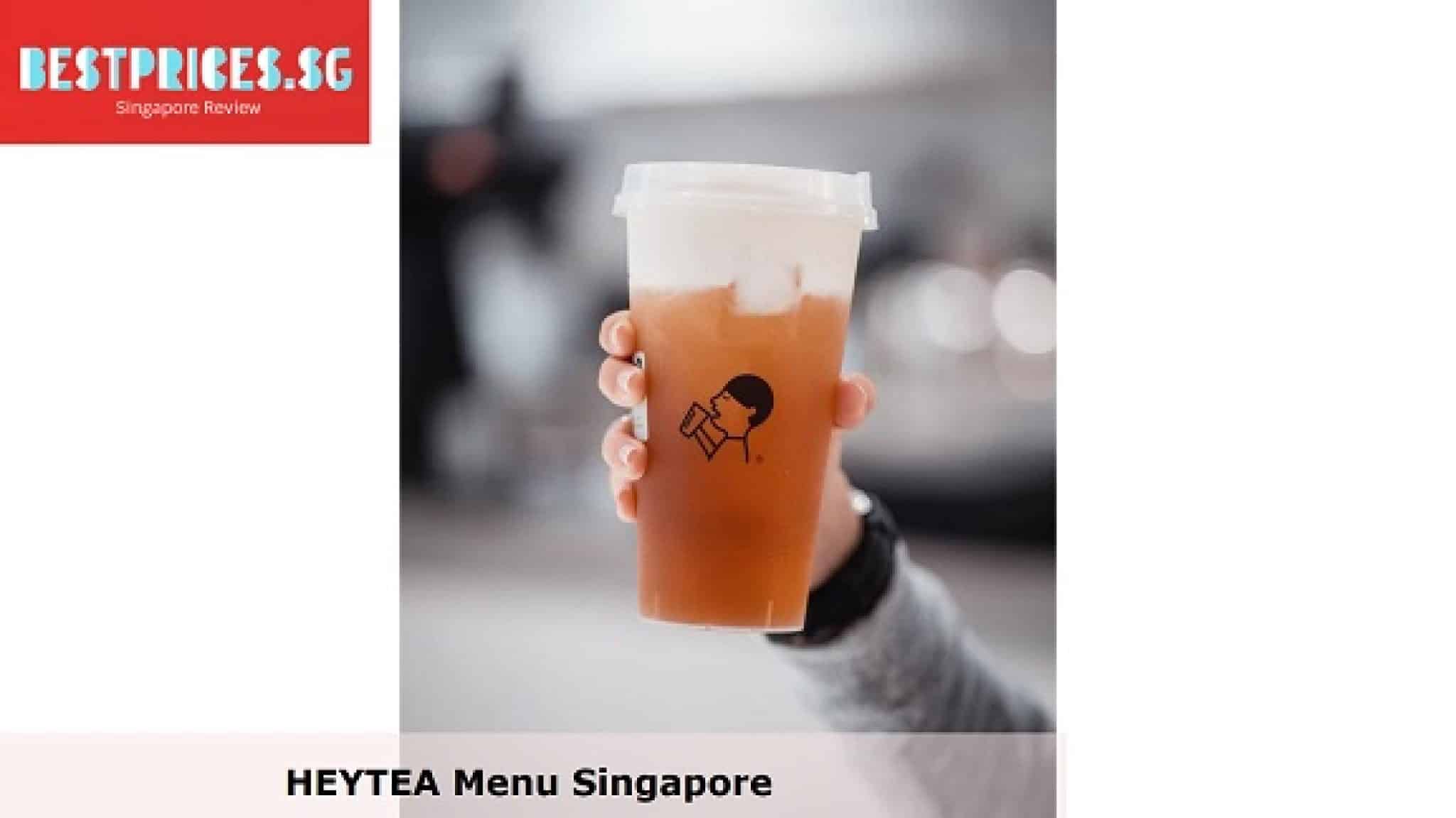 HeyTea Menu Singapore 2024 - Best Prices in Singapore