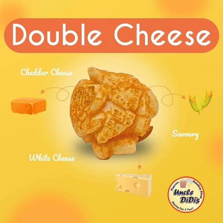 [UncleDiDi.com] Double Cheese Popcorn, Convenient Fun Size, Available ...